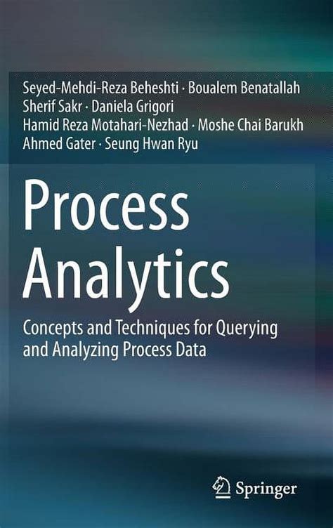 Process Analytics Concepts And Techniques For Querying And Analyzing