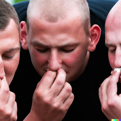 Intense Final Moments For The World Nose Picking Championship R Dalle2