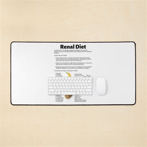 Renal Diet Infographic Poster For Sale By Caregiverology Redbubble