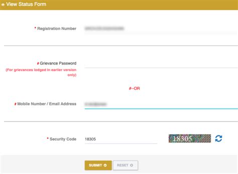 Epf Grievance Status Check Online
