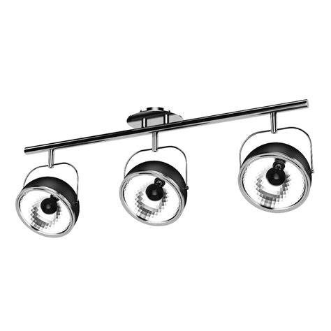 Ceiling Halogen Light 7 3d Model Download Lamp On