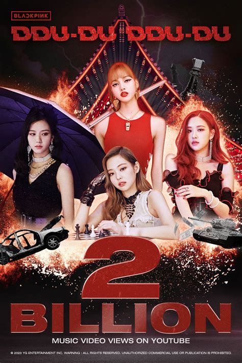 Blackpinks “ddu Du Ddu Du” Mv Hits 2 Billion Views On Youtube