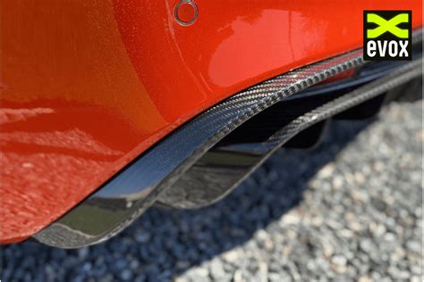Evox Diffuseur Pare Chocs En Carbone Arrière Alpine A110