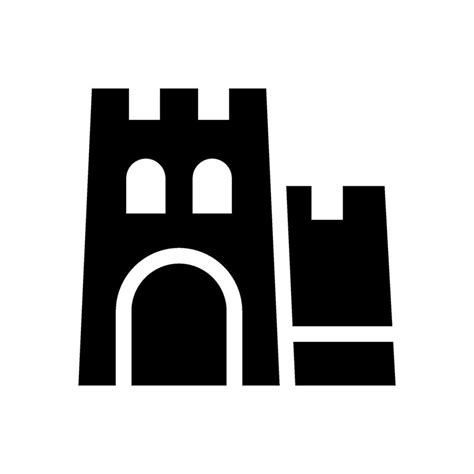 Castle Icon Vector Symbol Design Illustration 26327167 Vector Art At