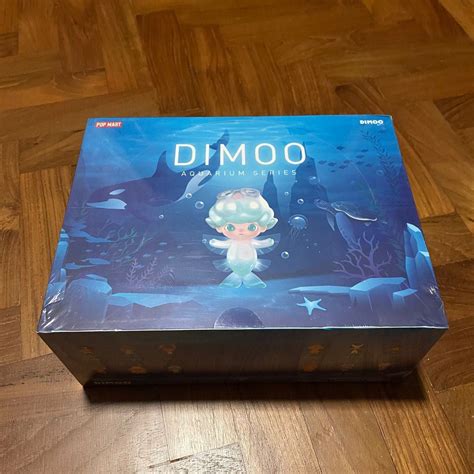 Dimoo Aquarium Full Set Sealed Pop Mart Blind Box Hobbies And Toys