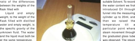 Pycnometer Astm D854 Along With Mass Balance Download Scientific