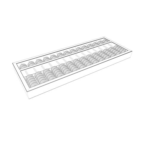 Abacus 3d Model Llllline