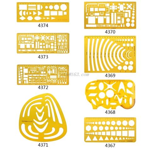 Network Technique Technical Drawing Template Ruler Vicedeal
