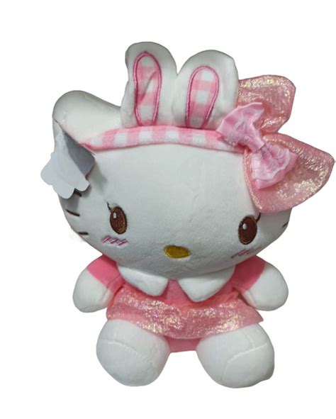 Мягкая игрушка Hello Kitty 25 см с ушками купить с доставкой по выгодным ценам в интернет