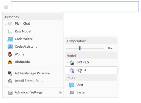 wolfram support quick answers how do i specify different gpt models in
