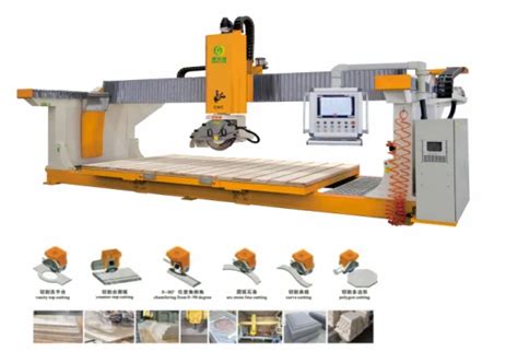 Dialead 5 Axis Cnc Stone Cutting Machine For Granite Marble Tile Quartz Cutting Machine And