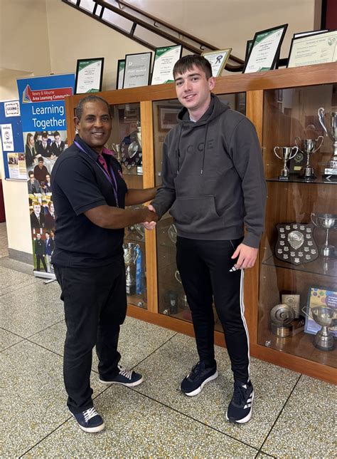 Mark Heads To Trinity College In Cambridge Kilkeel High School