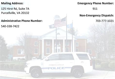 Ppd Contacts Purcellville Va Official Website