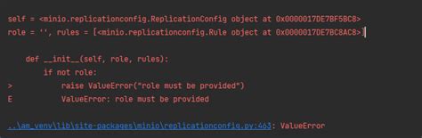 Python Get Replication Config Issue · Issue 13752 · Miniominio · Github