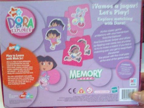 Dora The Explorer Memory Card Game Complete 2109320931