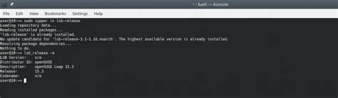 How To Find Opensuse Version Imaginelinux