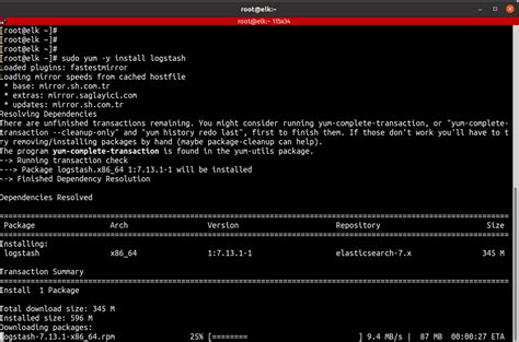Centos Rhel De Elasticsearch Logstash Ve Kibana Elk Stack Kurulumu Linux Data Linux