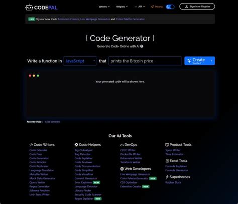 Codepal Dein Ki Code Generator