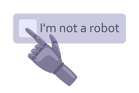 Robot Hand Clicking On Captcha I Am Not A Robot Bypass Captcha Anti