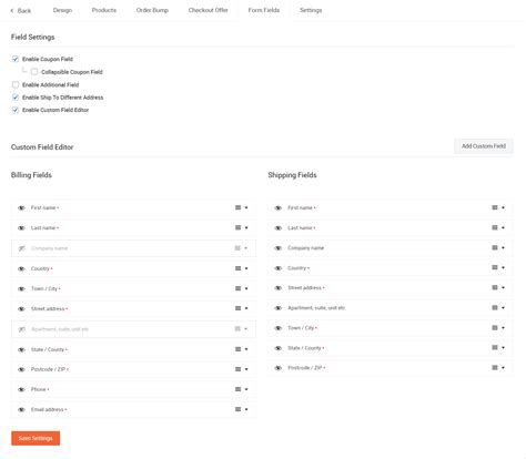 How To Modify The Checkout Page Using The Backend Settings