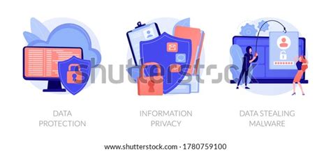 Data Privacy Security Over Royalty Free Licensable Stock Vectors Vector Art