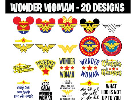 Wonder Woman Logo Vector
