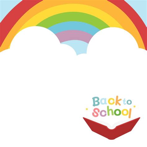 Rainbow School Vectors And Illustrations For Free Download Freepik