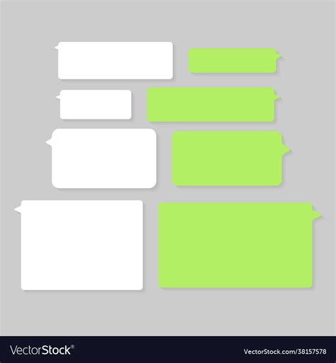 Phone Chat Bubbles Sms Messages Speech Royalty Free Vector