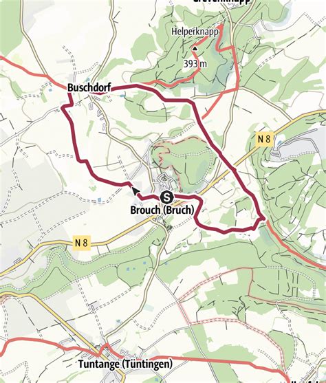 Brouch Buschdorf Luxembourg • Hiking Trail