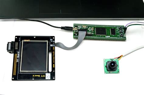 How To Interface Spi Tft Anduart Camera With Tms320c6745 Dsp