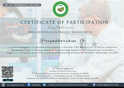 Priya Dharshini G On Linkedin I Am Proud To Be Participate In The