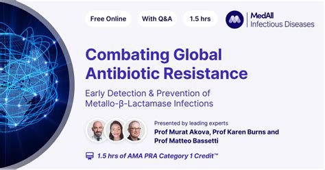 Combating Global Antibiotic Resistance Event Listing Medall