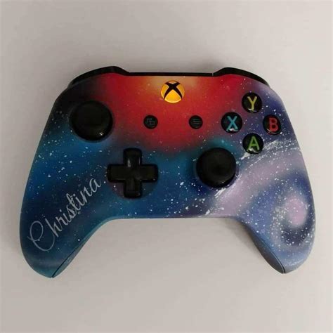 a custom xbox one galaxy controller we recently made for someone let
