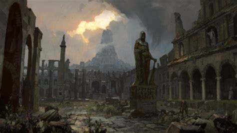 Path Of Exile Epic Landscape Hd Wallpaper