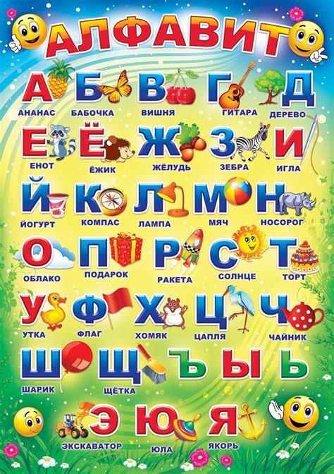 Алфавит русский по порядку с номерами картинки для рабочего стола и