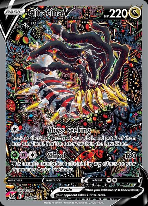 Giratina Lost Zone Pokemoncard