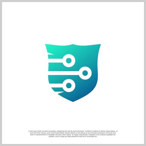 Premium Vector Shiled Logo Design With Unique Concept Premium Vector