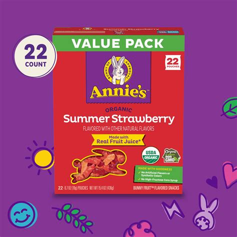 Annies Organic Bunny Fruit Flavored Snacks