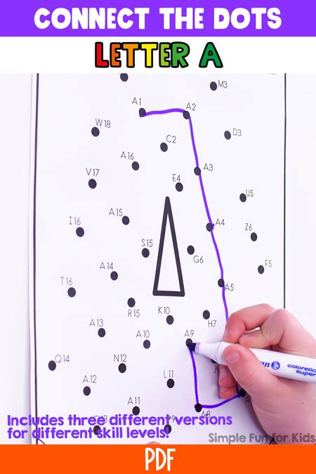 Preschool Connect The Dots Alphabet