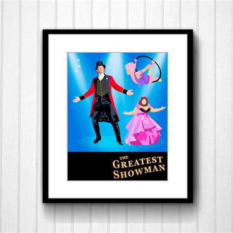 The Greatest Showman Musical Minimalist Poster Buy 2 Get 1 Etsy
