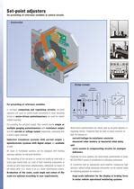 Set Point Adjuster Fernsteuergeräte PDF Catalogs Technical Documentation Brochure
