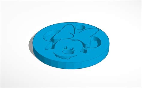 3d Design Minnie Mouse Tinkercad