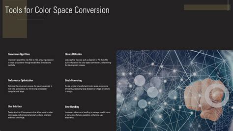 tools for color space conversion hsl space conversion ppt template st