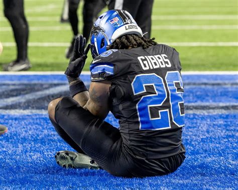 Nfl Drops Rb Jahmyr Gibbs Announcement Following Lions Vikings Athlon
