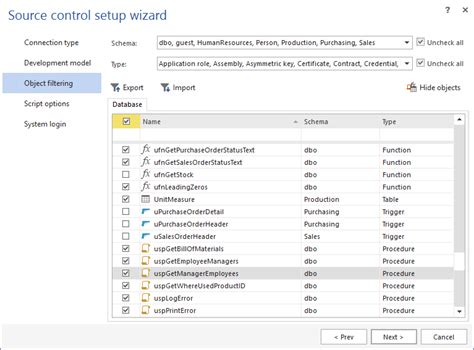 apexsql source control 2017 screen shot tour