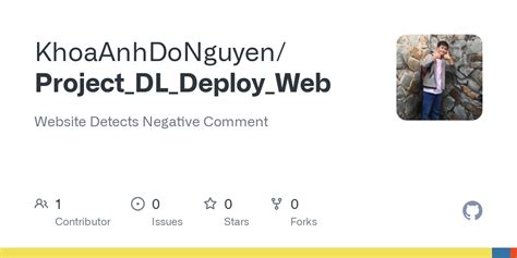 Github Khoaanhdonguyenprojectdldeployweb Website Detects