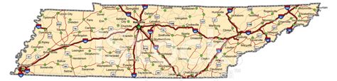 Tennessee Road Map