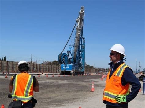 Silicon Valley Bart Tunnel Launches Construction Campbell Ca Patch