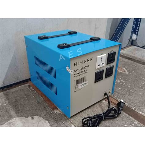 Automatic Servo Motor Voltage Regulator Himark Avr Control System Svr 5000va Shopee Philippines