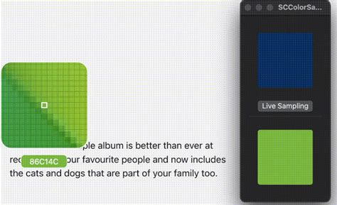 A Swift 54 Highly Customizable Screencapturekit Based Color Sampler